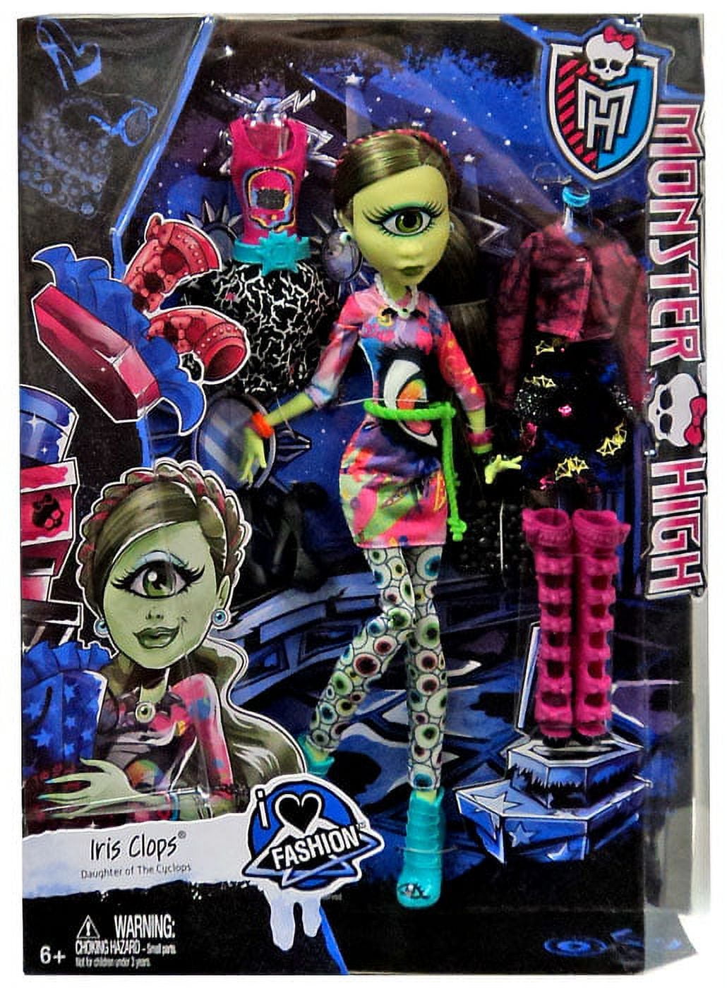 Monster High I Heart Fashion Iris Clops 10.5" Doll - Walmart.com