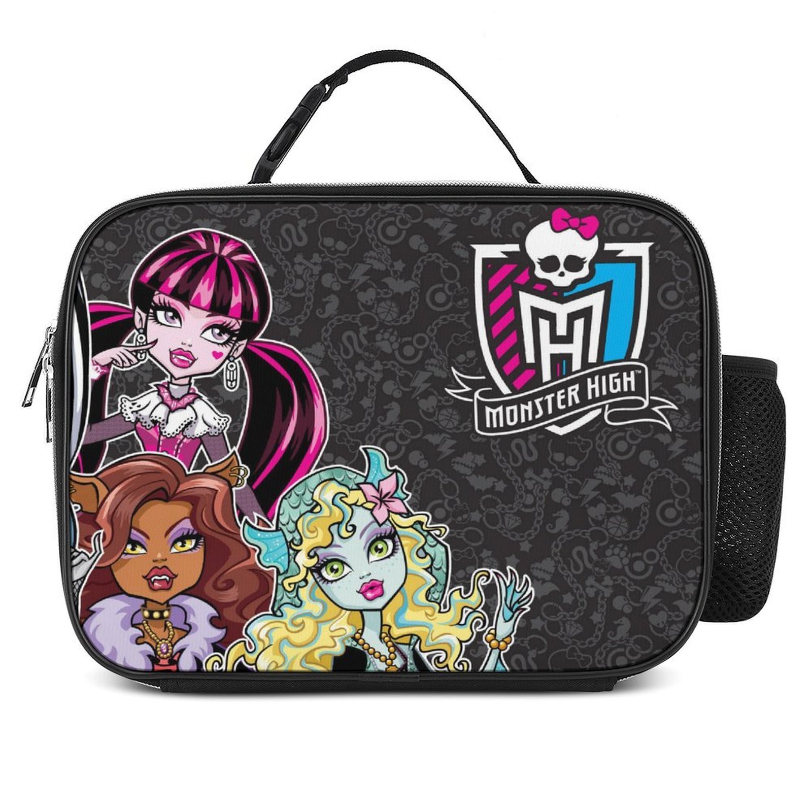 Monster High Insulated Portable Lunch Bag Lunch Box Bento Bag Unisex ...