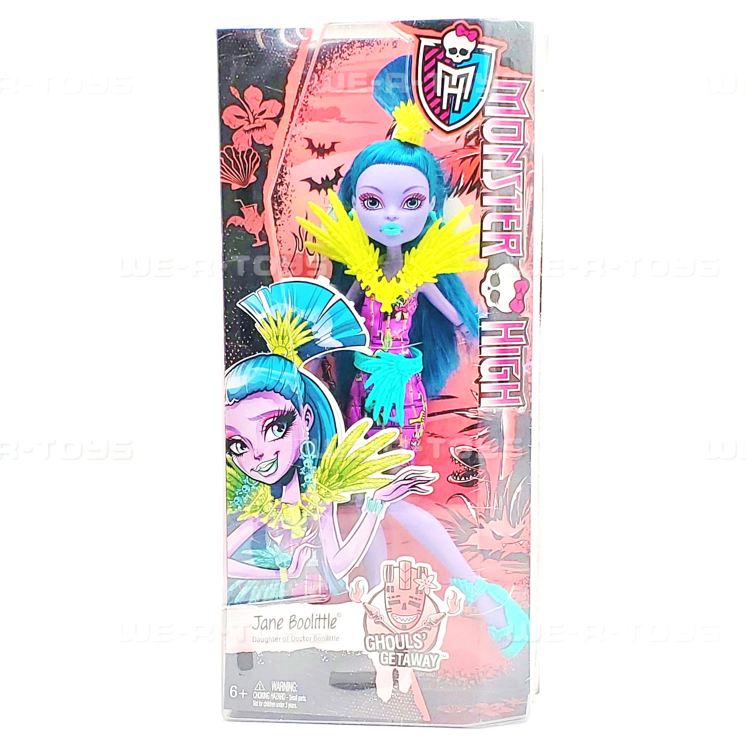 Monster High Jane Boolittle Doll Ghouls' Getaway Daughter of Doctor ...