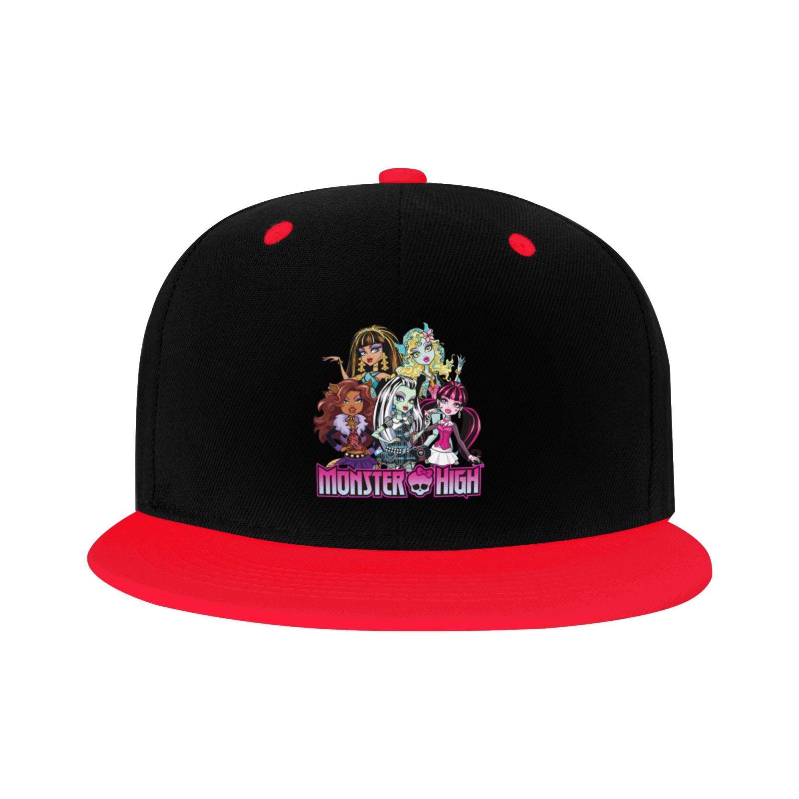 Monster High Kid'S Cartoon Baseball Cap,Adjustable Hip Hop Hat Flat ...