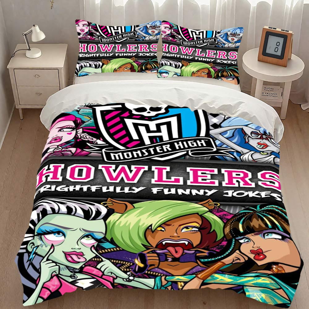 Monster High Toddler Bedding Set Child Sheet Comforter Pillow Gifts ...