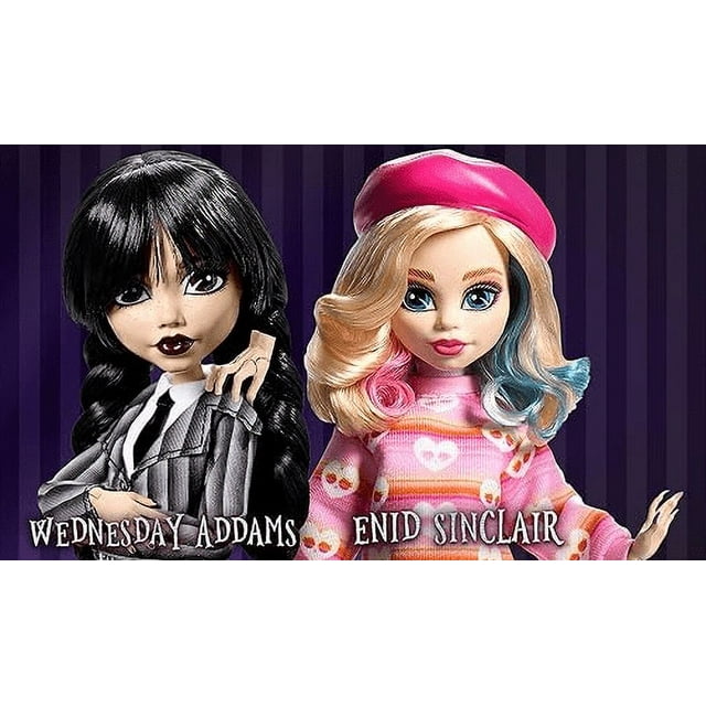Monster High LIMITED EDITION SET Wednesday Addams & Enid Sinclair ...