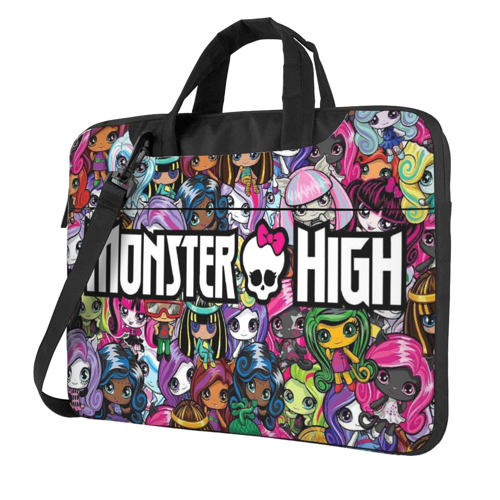 Monster High Laptop Shoulder Bag for Women Men, 13 inch Computer Laptop ...