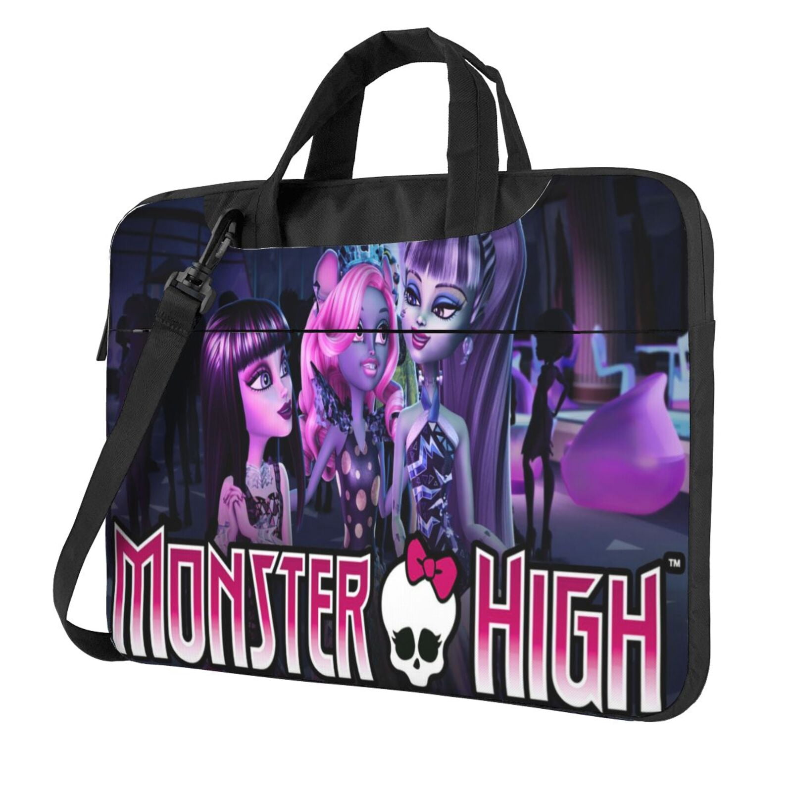 Monster High Laptop Shoulder Bag for Women Men, 14 inch Computer Laptop ...