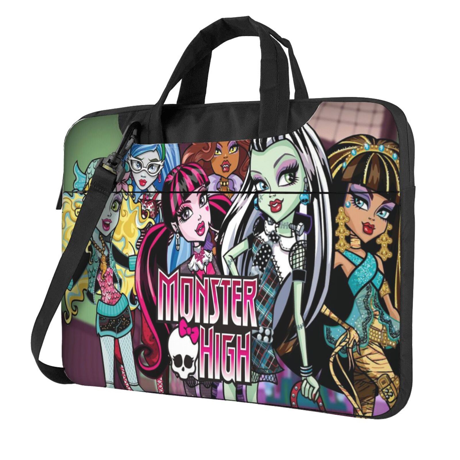 Monster High Laptop Shoulder Bag for Women Men, 14 inch Computer Laptop ...