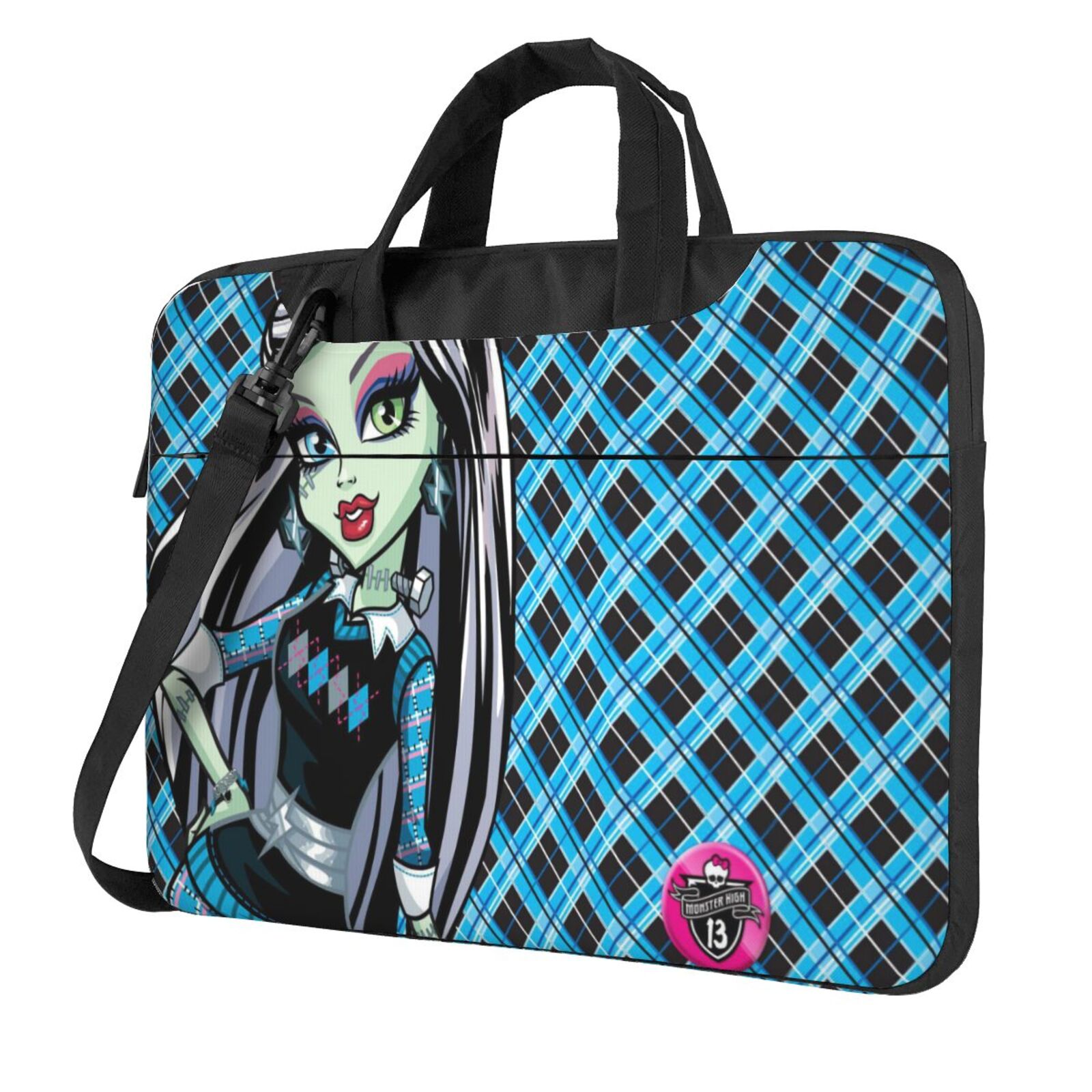 Monster High Laptop Shoulder Bag for Women Men, 15.6 inch Computer ...