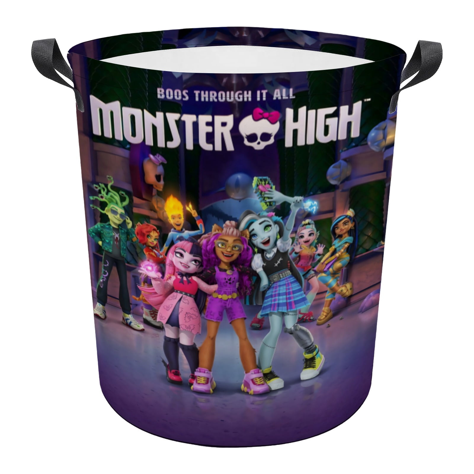 Monster High Laundry Basket Laundry Hamper Storage Basket Organizer ...