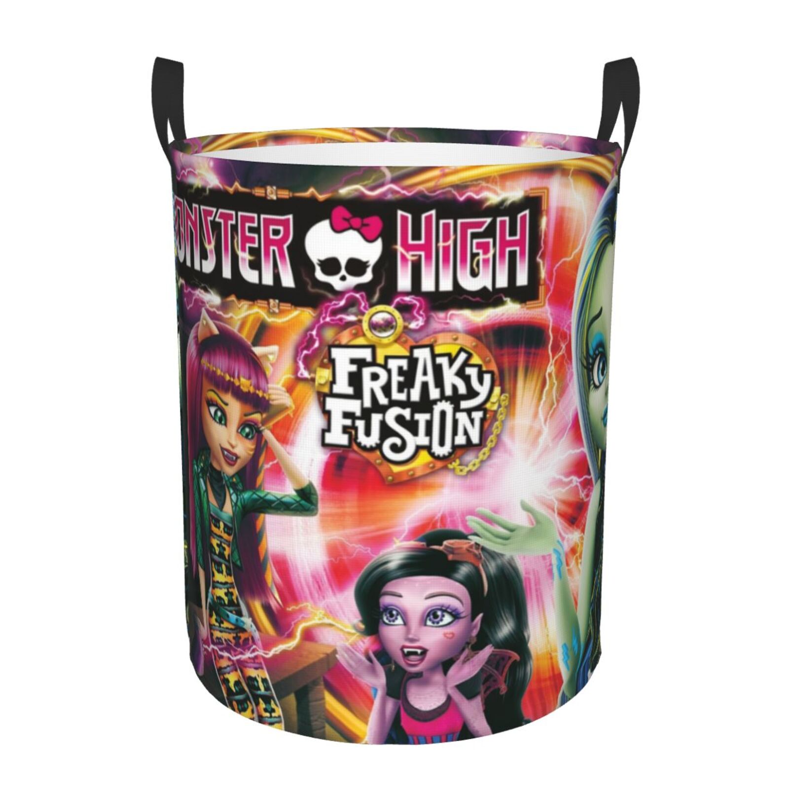 Monster High Laundry Basket, Waterproof Laundry Hamper, Lightweight ...
