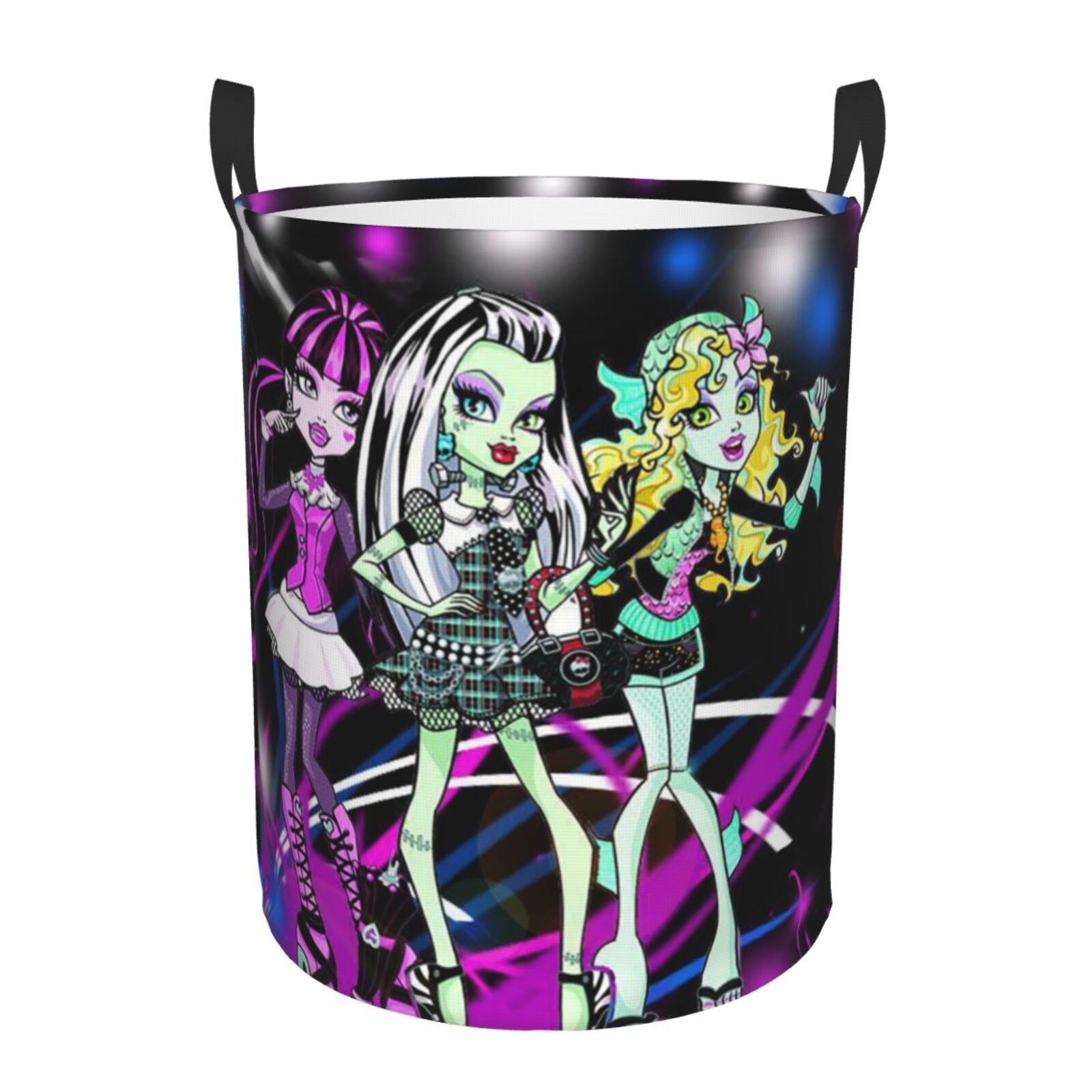 Monster High Laundry Basket, Waterproof Laundry Hamper, Lightweight ...