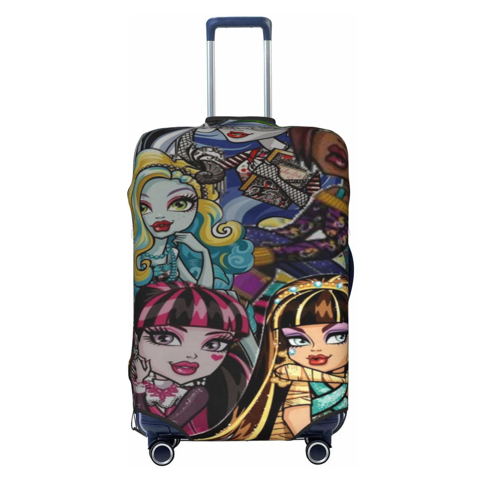 Monster High Luggage Cover Elastic Washable Stretch Double-sided ...