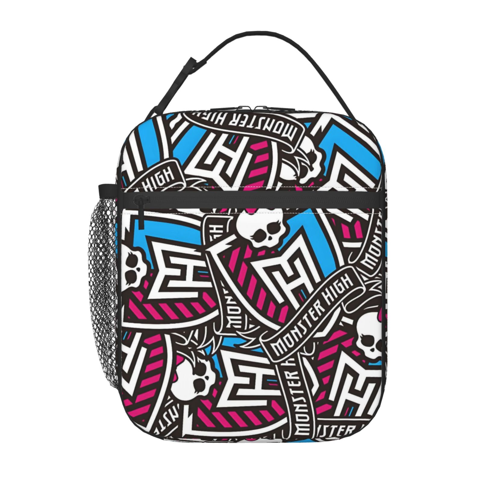 Monster High Lunch Bag Insulated Cooler Box For Snacks Travel Picnic ...