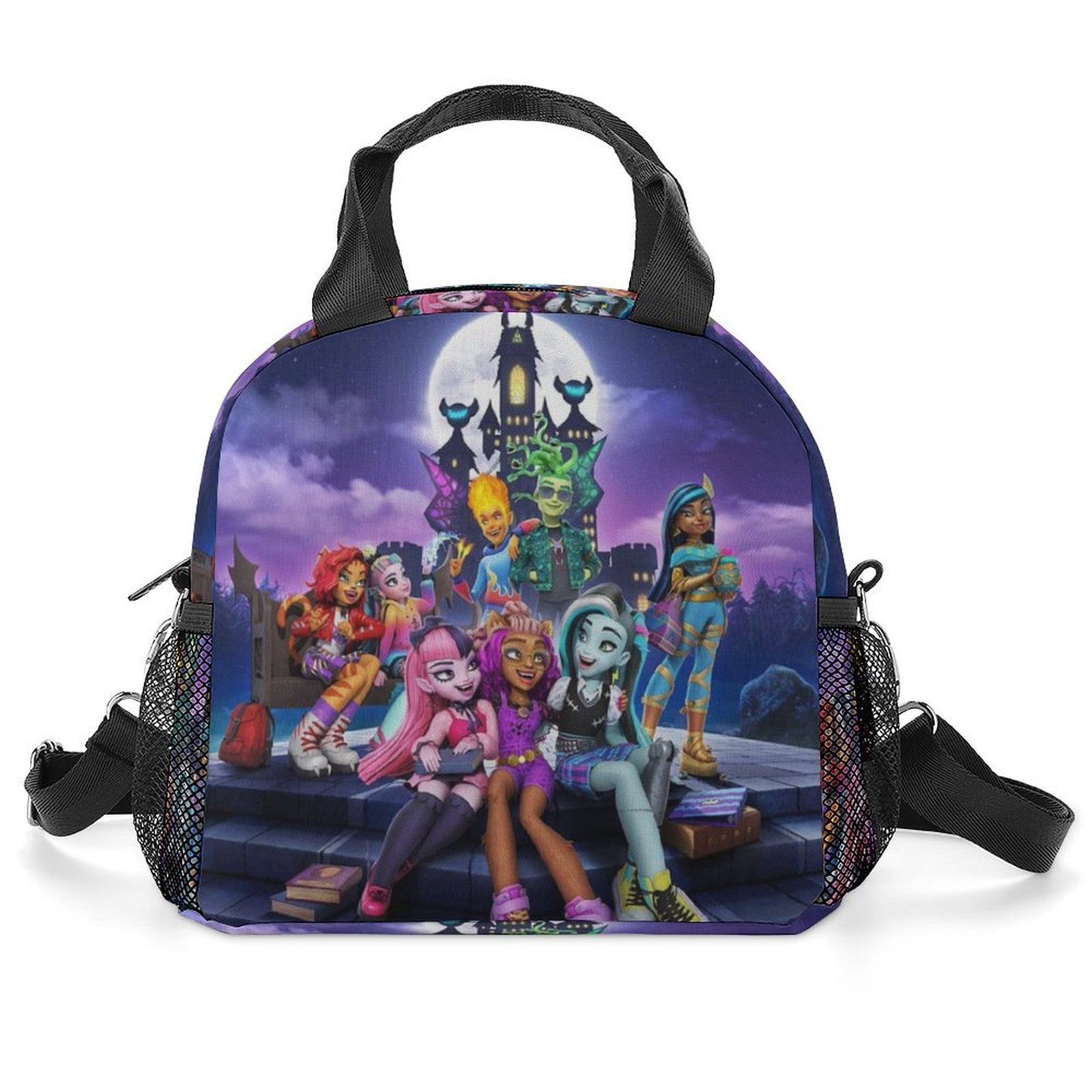 Monster High Lunch Bag Insulated, Lunch Box Bag for Women Men Reusable ...