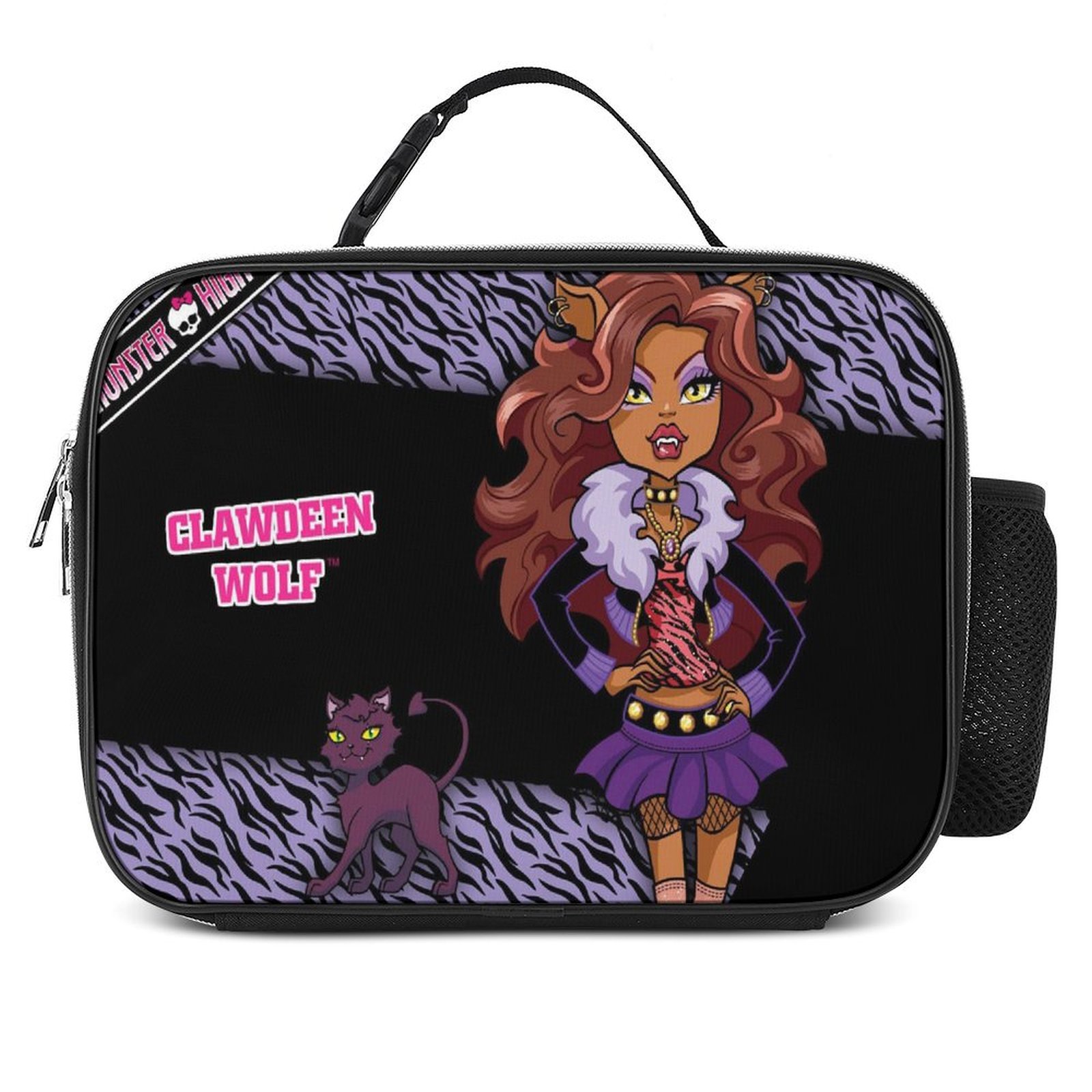 Monster High Lunch Bag Insulated, Lunch Box Bag for Women Men Reusable ...