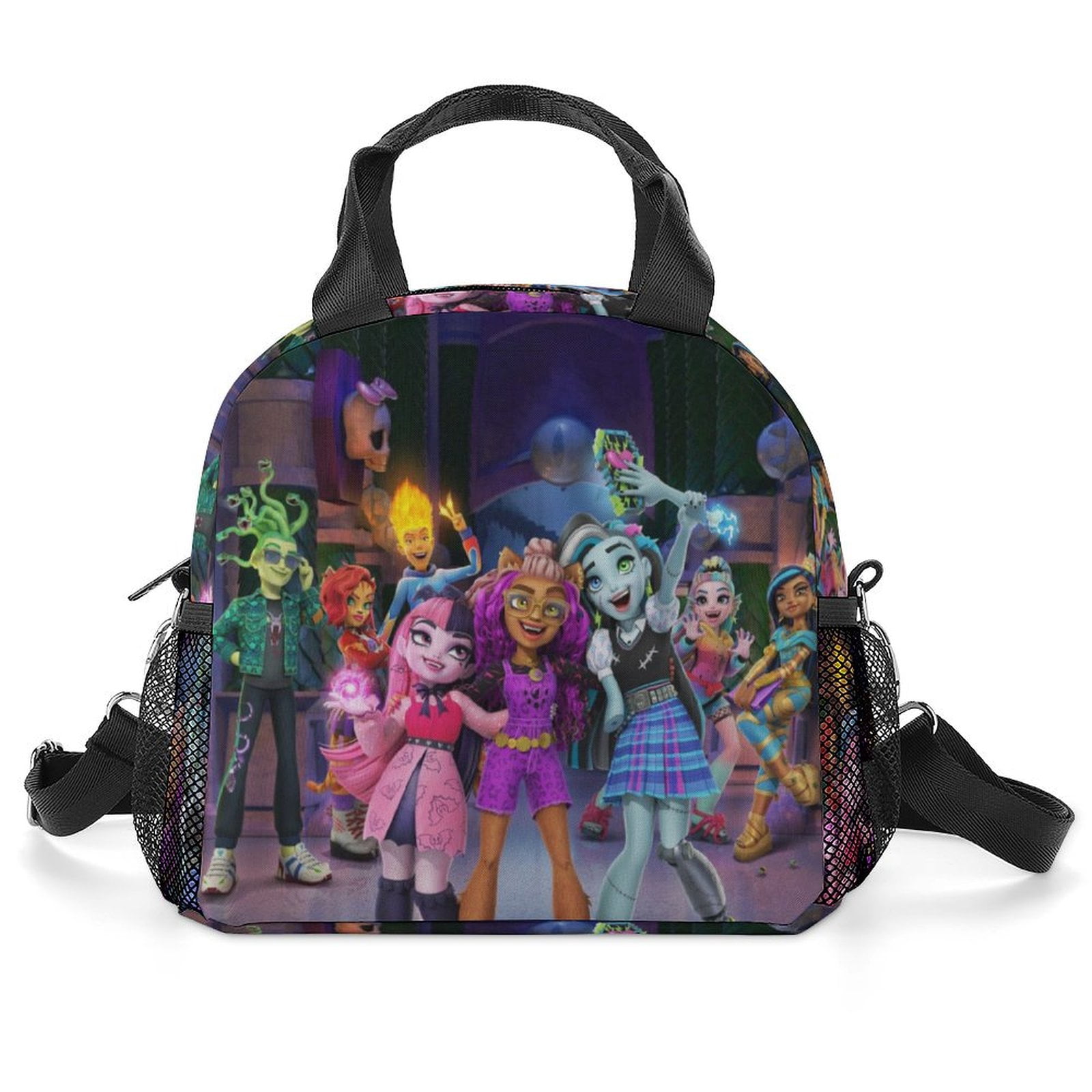 Monster High Lunch Bag Insulated, Lunch Box Bag for Women Men Reusable ...