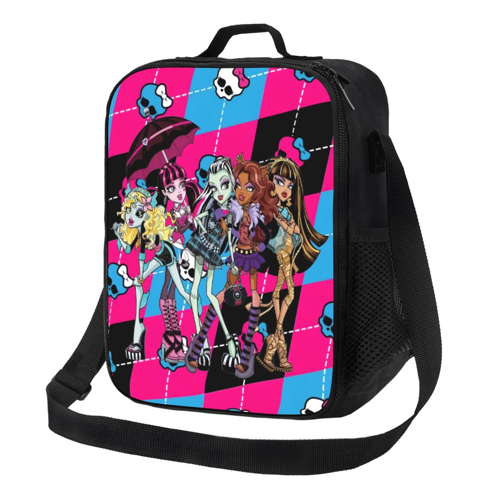 Monster High Lunch Bag Insulated Lunch Box Waterproof Lunch Tote Bags ...