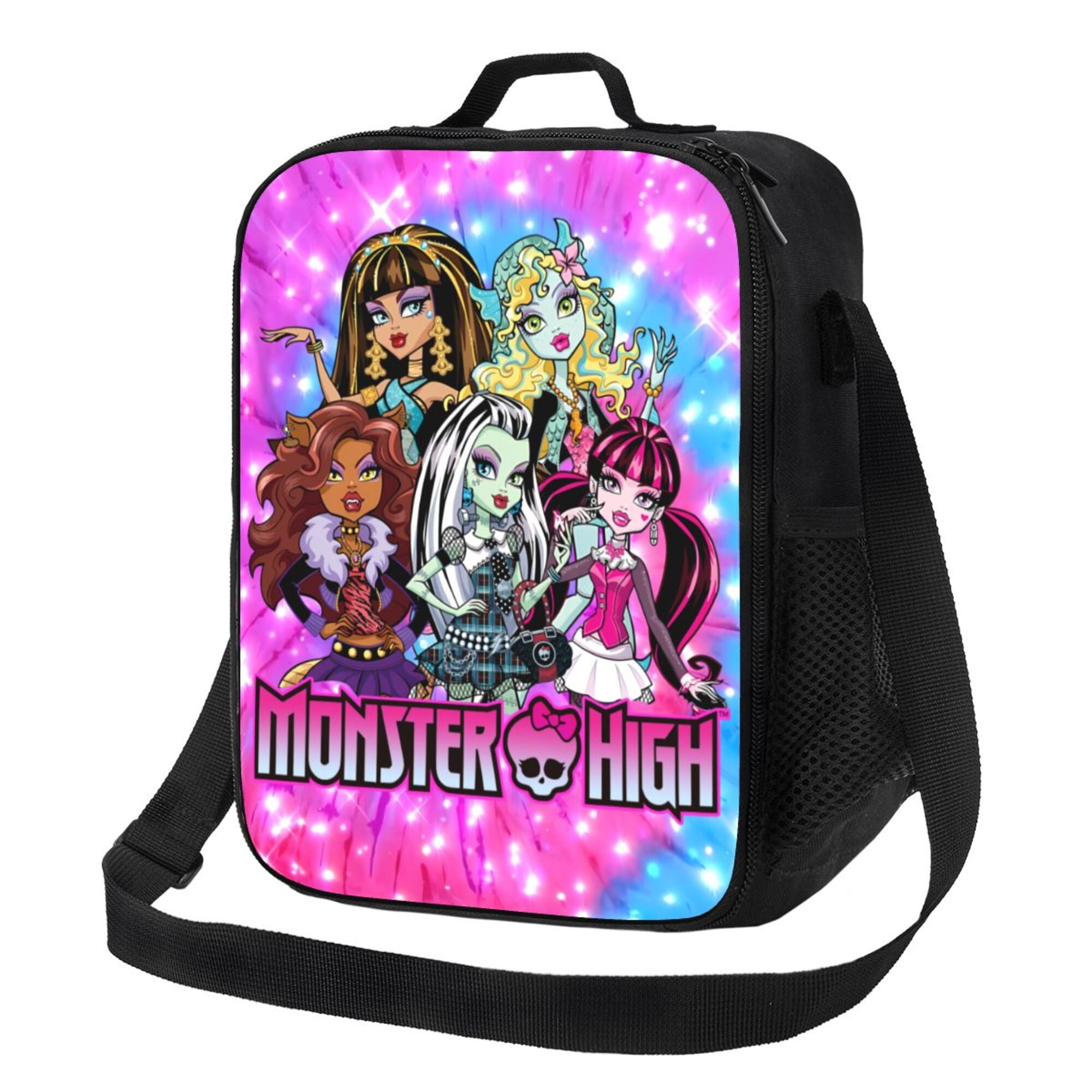 Monster High Lunch Bag Lunch Box Lightweight Durable Lunch Tote Bag ...