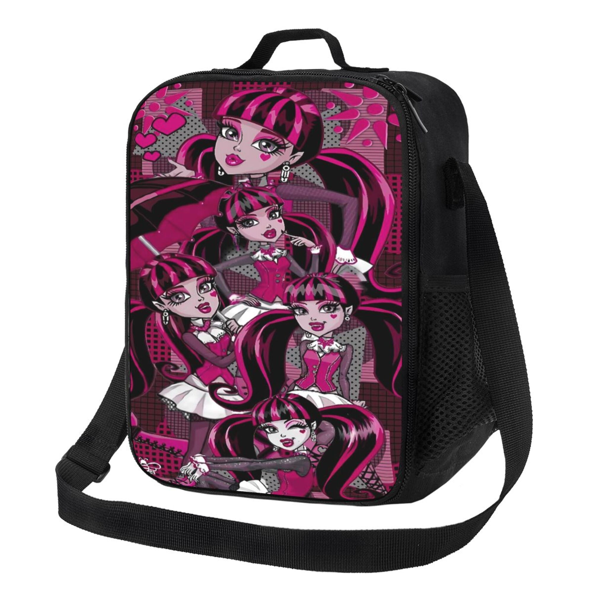 Monster High Lunch Bag Lunch Box Lightweight Durable Lunch Tote Bag ...