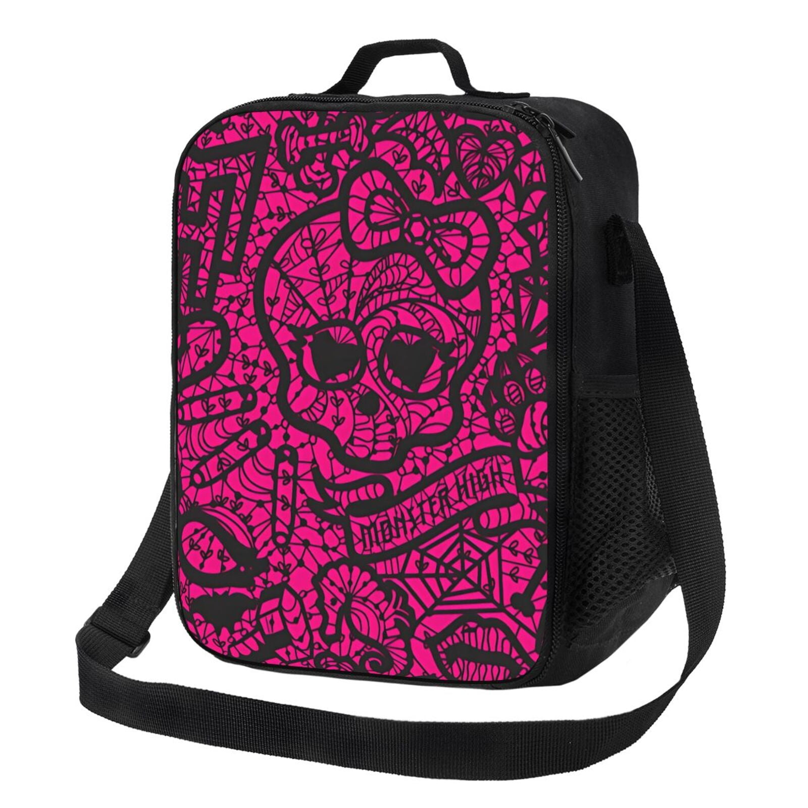 Monster High Lunch Bag Reusable Portable Insulated Cooler Box For ...