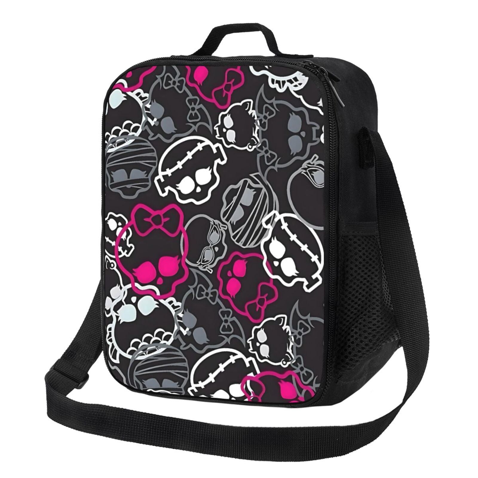 Monster High Lunch Bag Reusable Portable Insulated Cooler Box For ...