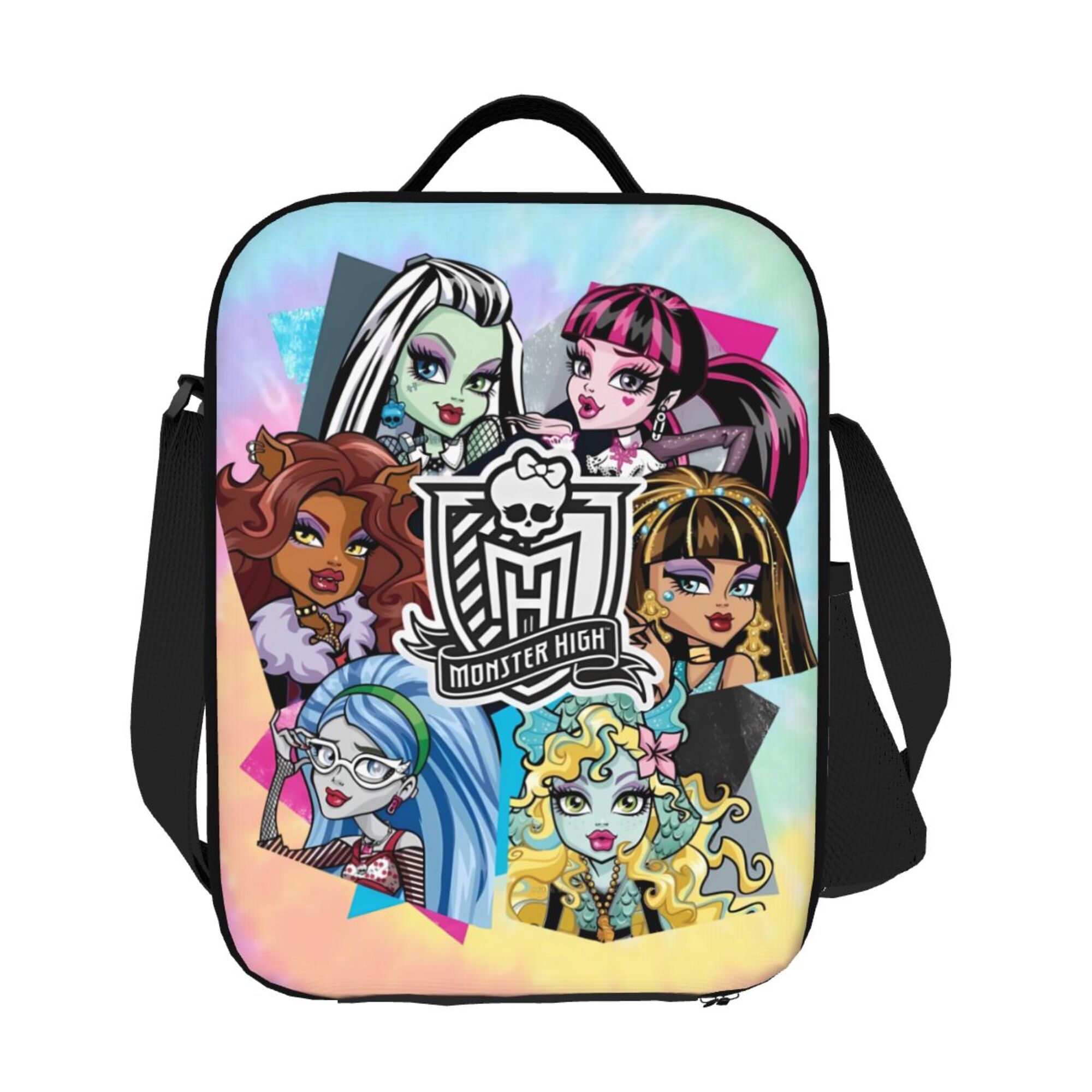 Monster High Lunch Box Portable Lunch Bag Woman Man Teen Work Office ...