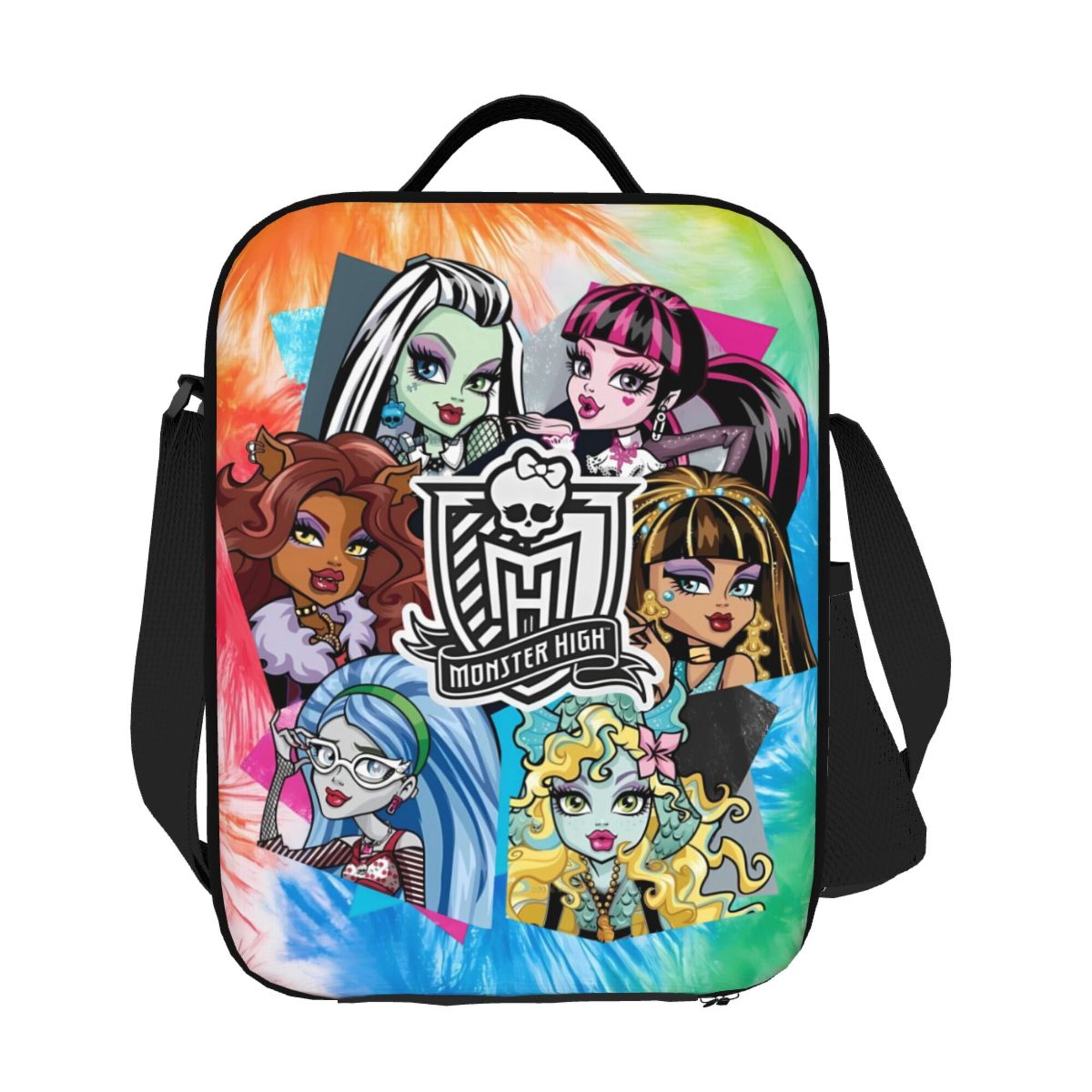 Monster High Lunch Box Portable Lunch Bag Woman Man Teen Work Office ...