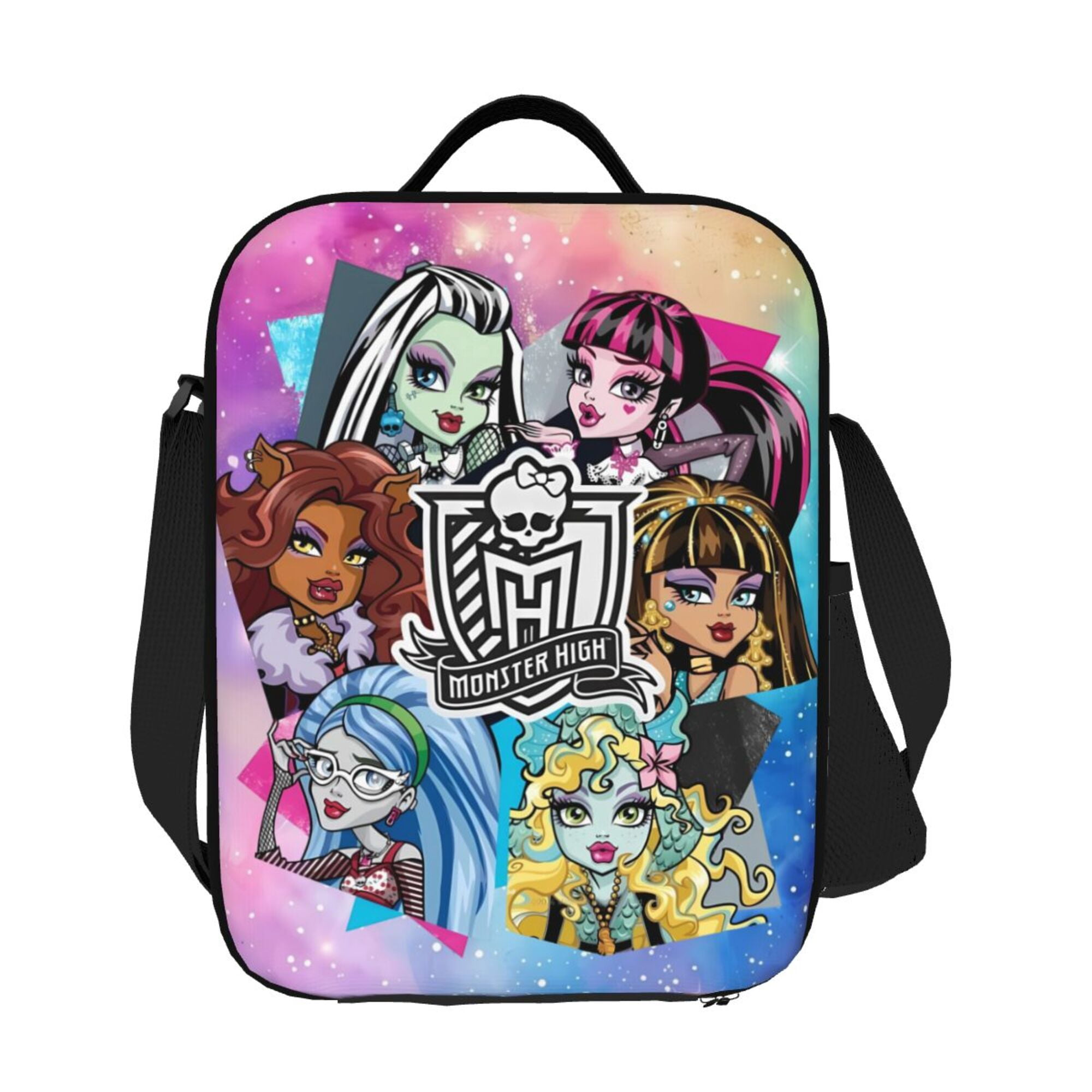 Monster High Lunch Box Portable Lunch Bag Woman Man Teen Work Office ...