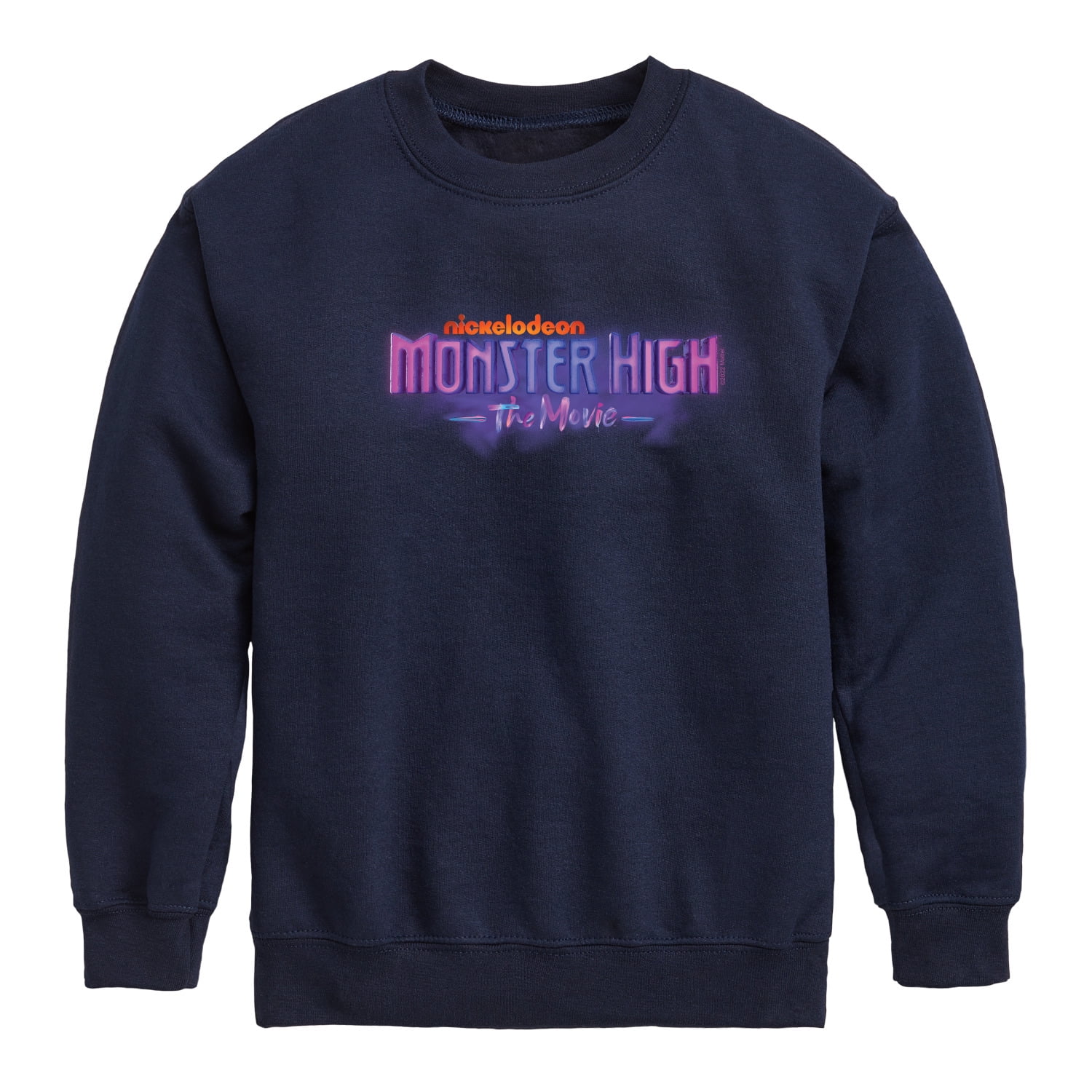 Monster High - MH The Movie Logo - Toddler & Youth Crewneck Fleece ...