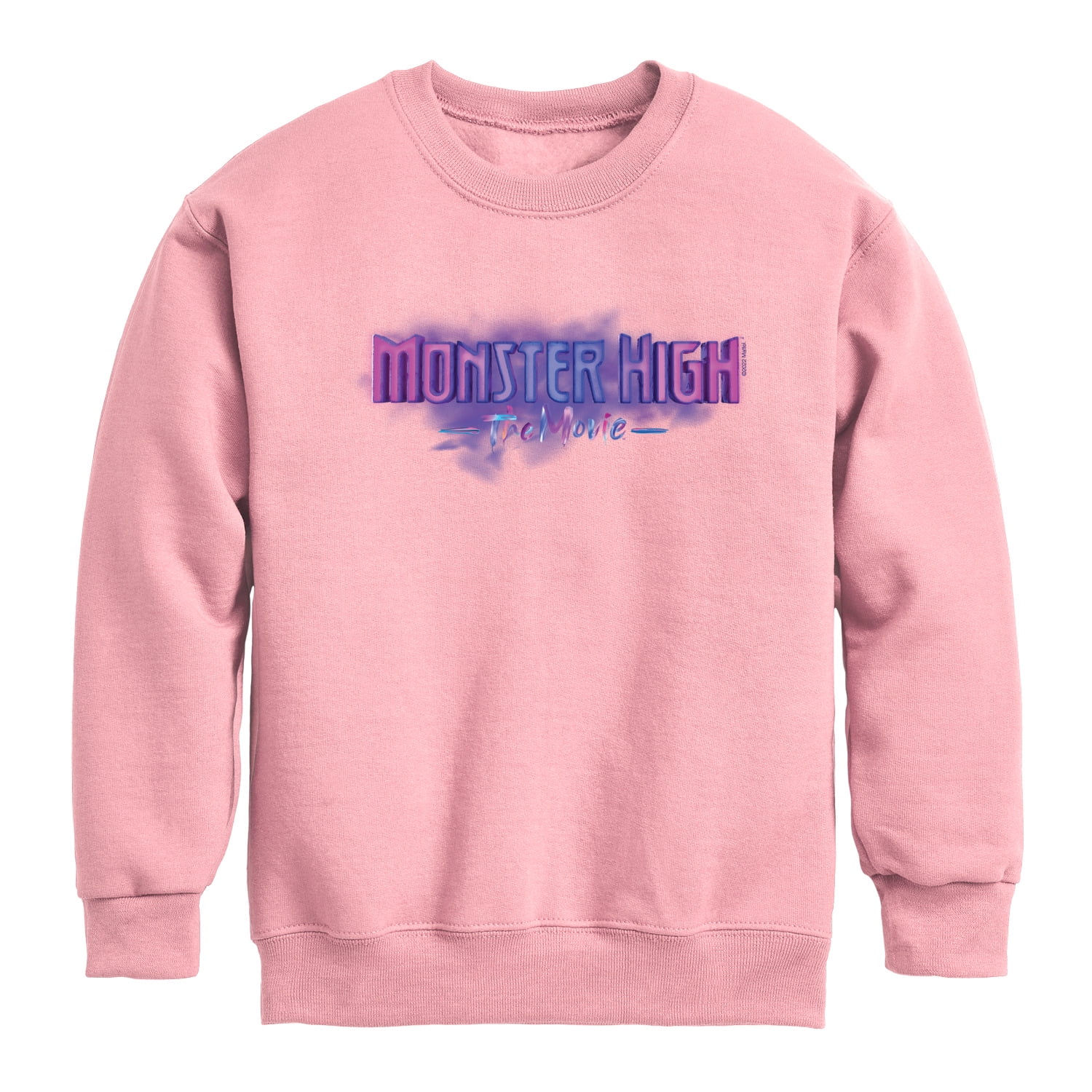 Monster High - MH The Movie Logo - Toddler & Youth Crewneck Fleece ...
