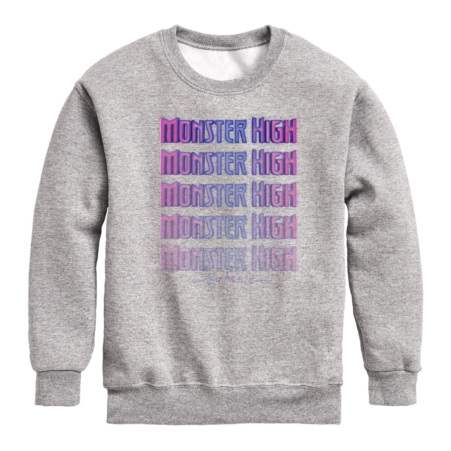 Monster High - MH The Movie Logo - Toddler & Youth Crewneck Fleece ...