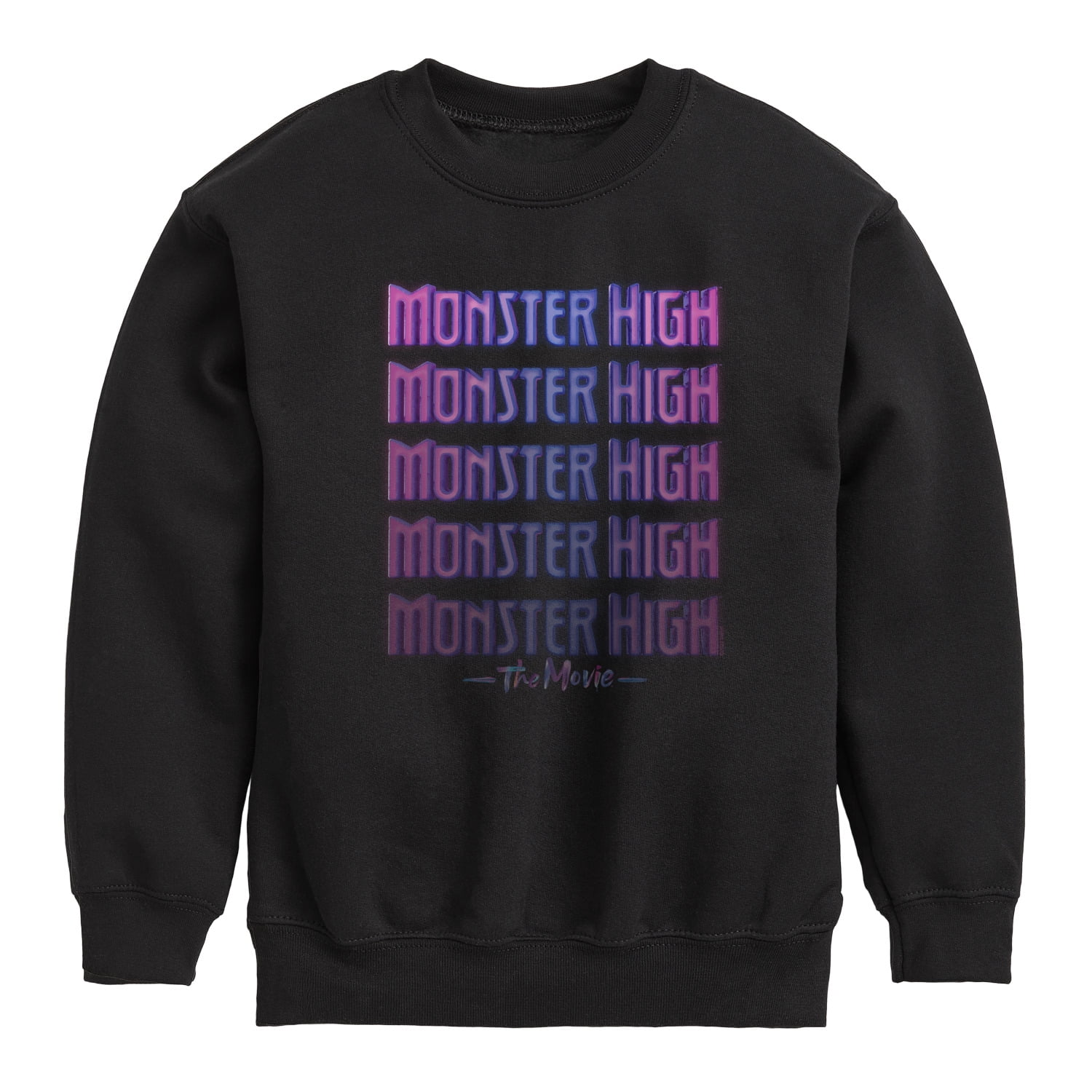 Monster High - MH The Movie Logo - Toddler & Youth Crewneck Fleece ...
