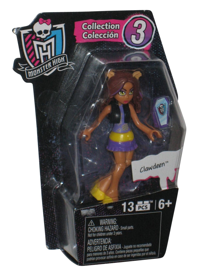 Monster High Mega Bloks Collection 3 Clawdeen Wolf Toy Figure - Walmart.com