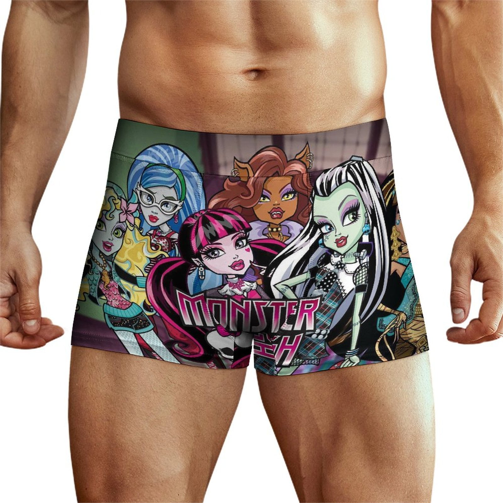 Monster High Men's Underwear Boxer Briefs Soft Comfortable Underwear ...