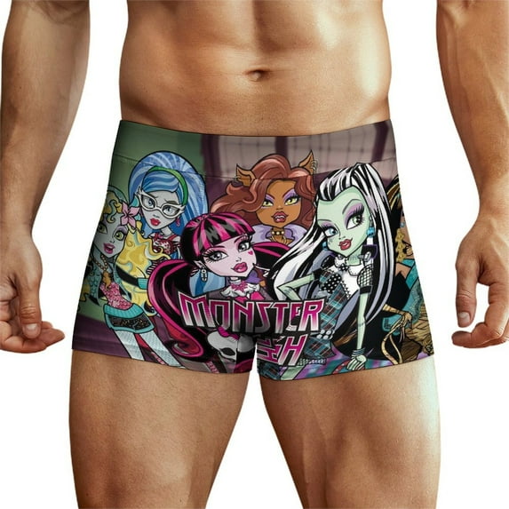 Monster High Men's Underwear Boxer Briefs Soft Comfortable Underwear ...