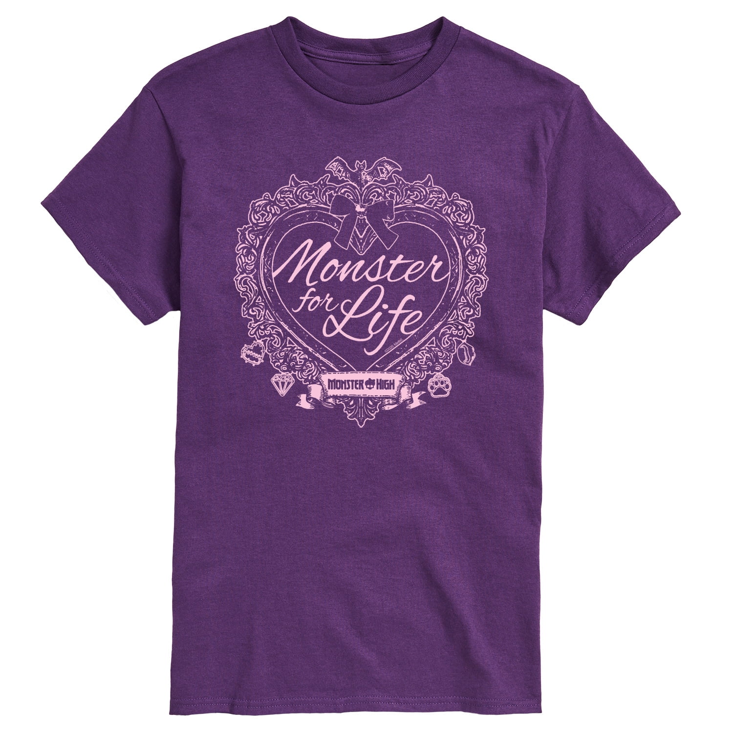 Monster High - Monster For Life Coquette - Men's Short Sleeve Graphic T ...
