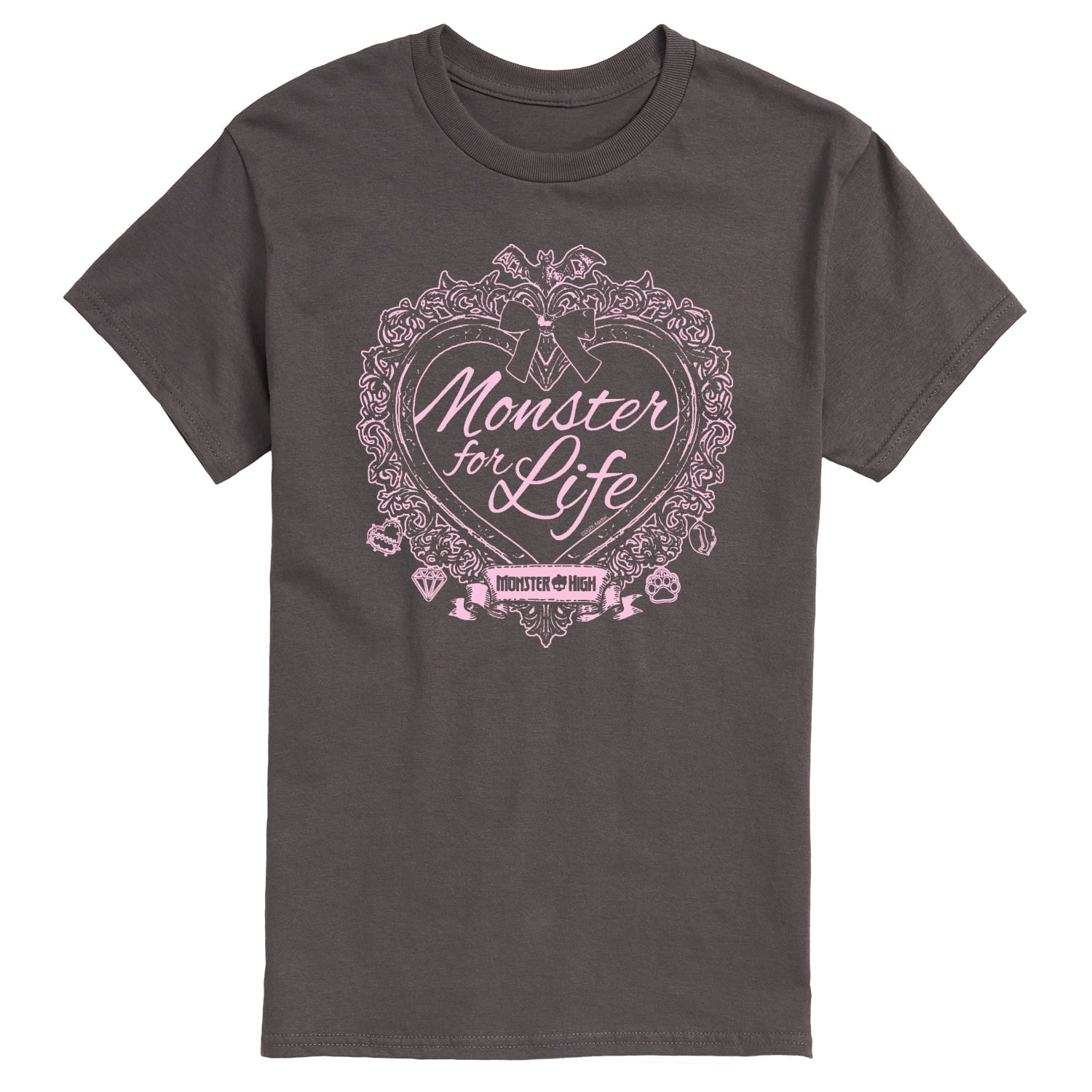 Monster High - Monster For Life Coquette - Men's Short Sleeve Graphic T ...