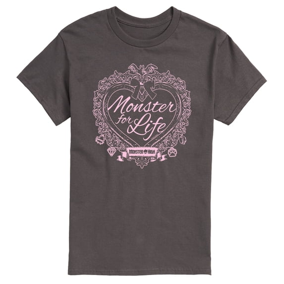 Monster High - Monster For Life Coquette - Men's Short Sleeve Graphic T ...