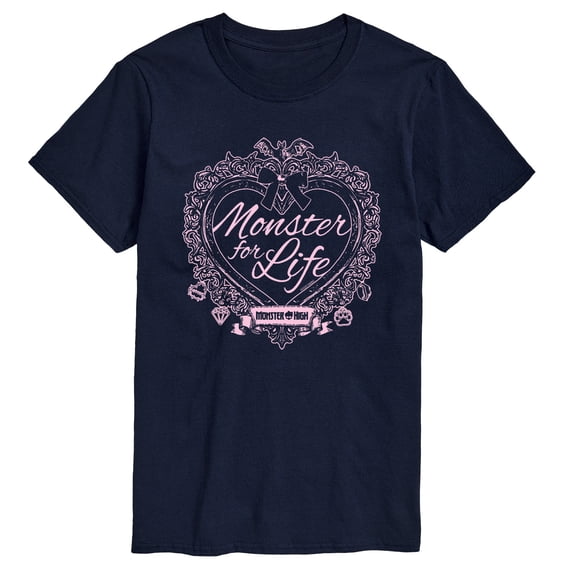 Monster High - Monster For Life Coquette - Men's Short Sleeve Graphic T ...