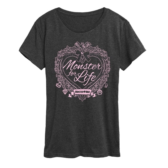Monster High - Monster For Life Coquette - Women's Short Sleeve Graphic ...