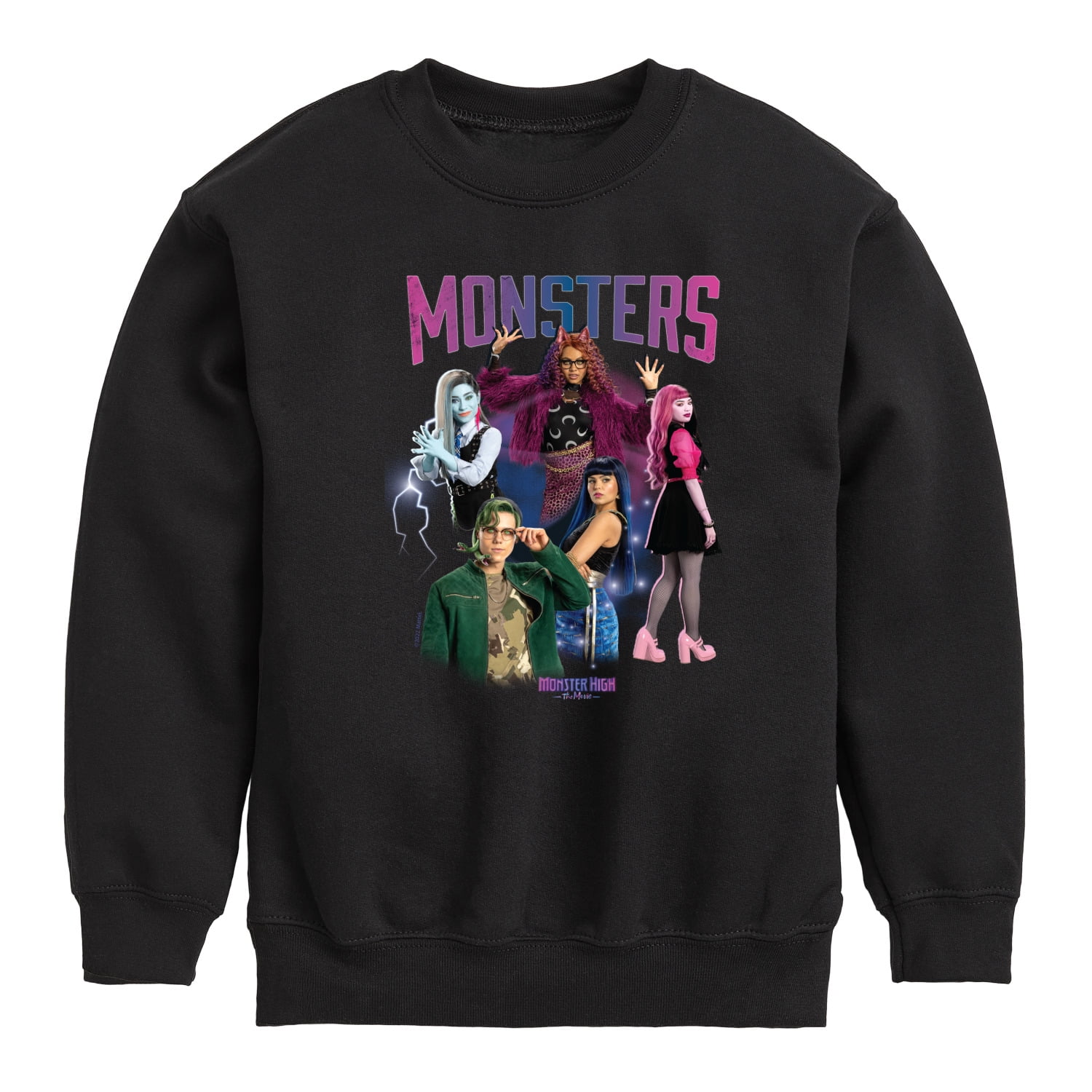 Monster High - Monster Squad - Toddler & Youth Crewneck Fleece ...