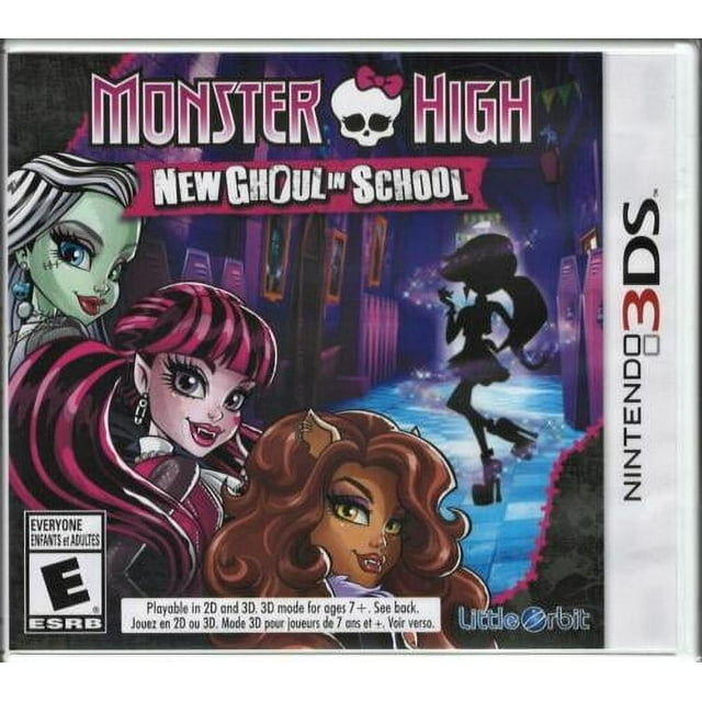 Monster High New Ghoul in School 3DS (Brand New Factory Sealed US ...
