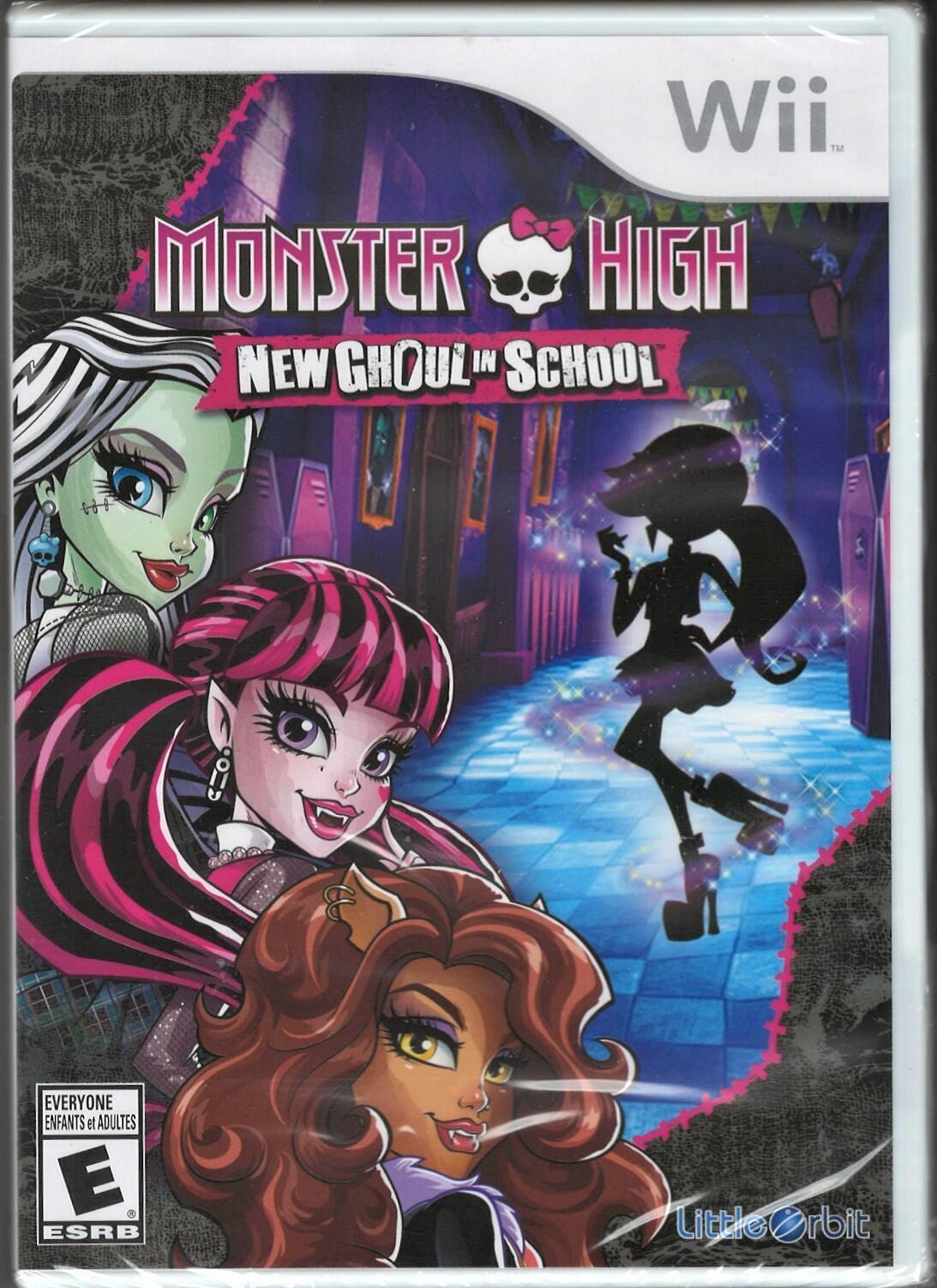 Monster High New Ghoul in School WII (Brand New Factory Sealed US ...