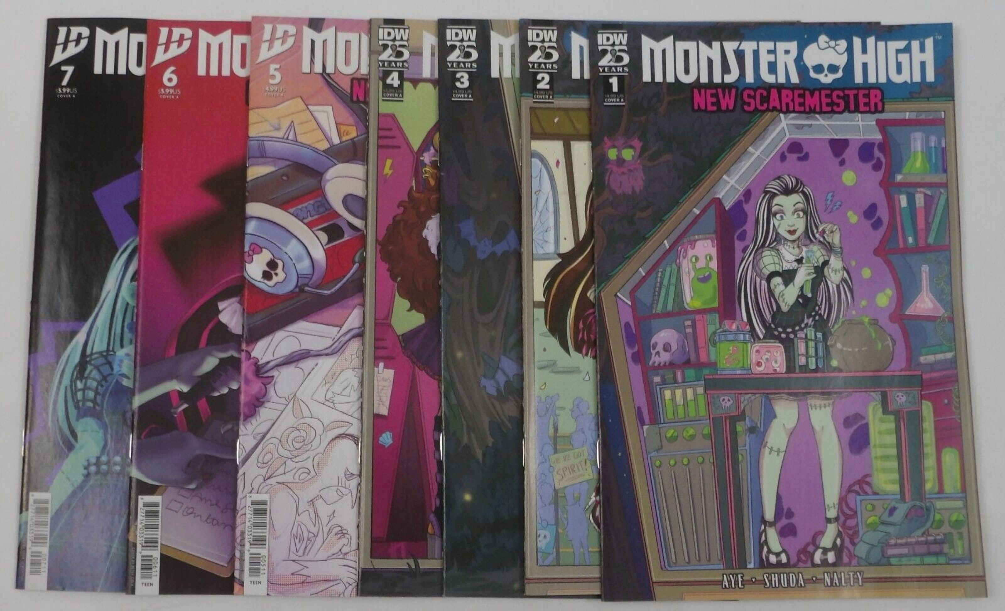 Monster High: New Scaremester #1-7 VF/NM complete series ; IDW (A ...