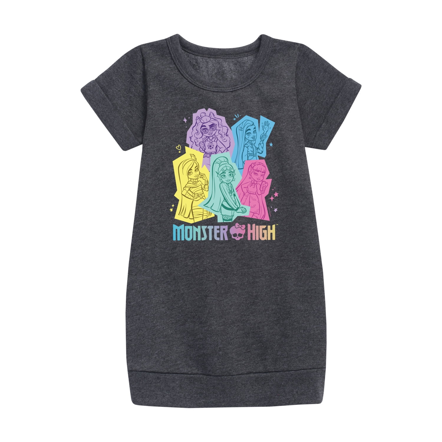 Monster High - Pastel Cut Out Character Spots - Toddler & Youth Girls ...
