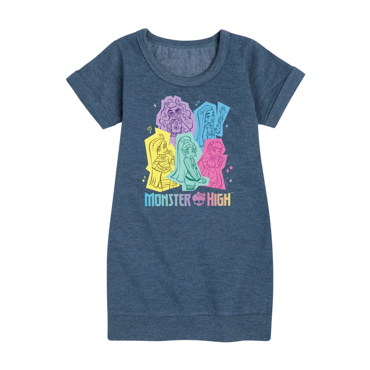 Monster High - Pastel Cut Out Character Spots - Toddler & Youth Girls ...