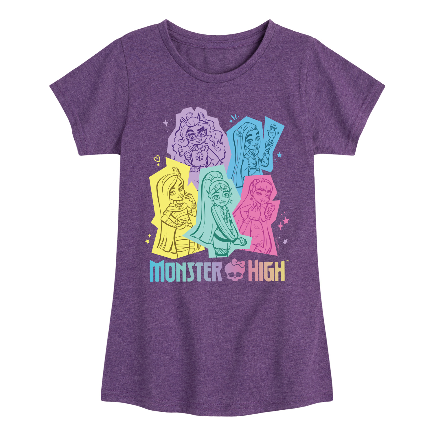 Monster High - Pastel Cut Out Character Spots - Toddler & Youth Girls ...