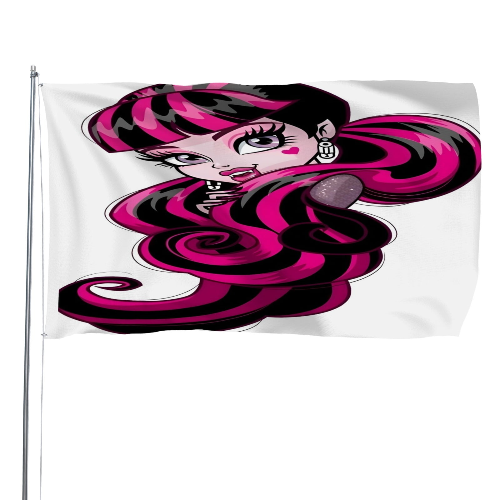 Monster High Pattern Flag Decoration - Walmart.com
