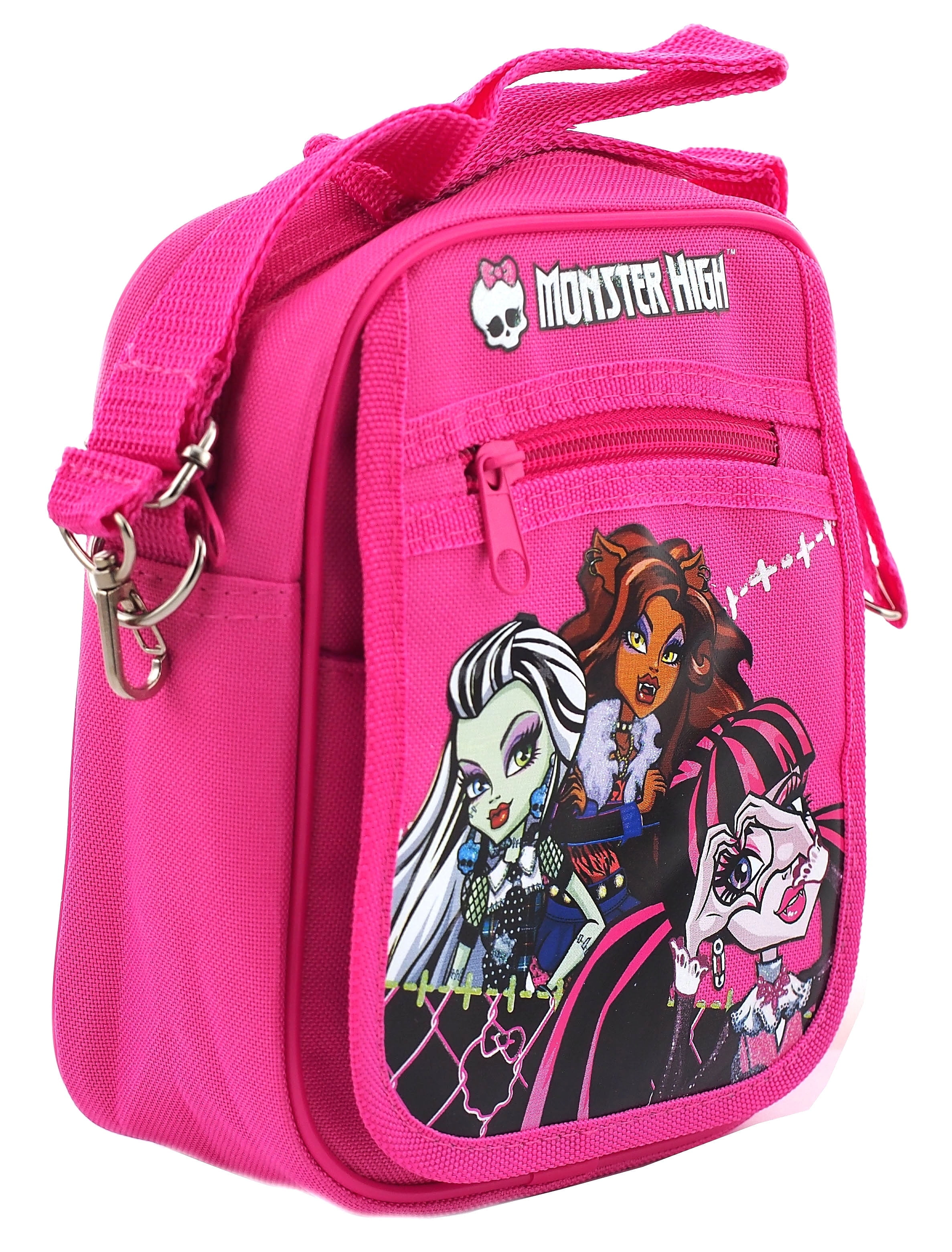 Monster High Pink Medium Shoulder Bag - Walmart.com
