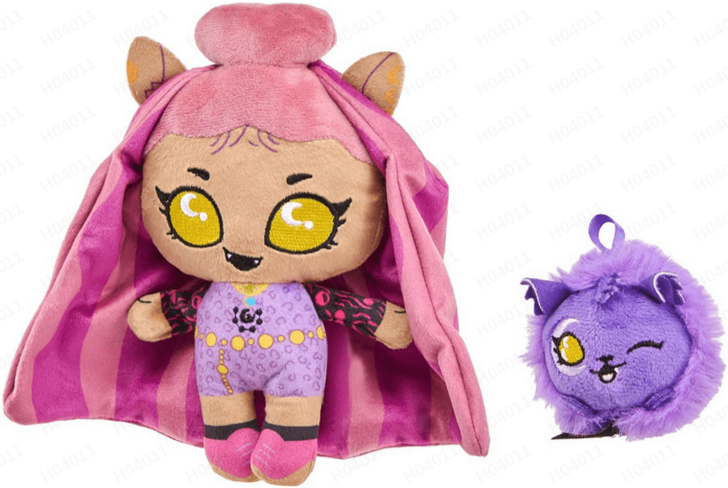 Monster High Plush Dolls Set, Monster High Toys, Ghoul N Go Clawdeen ...