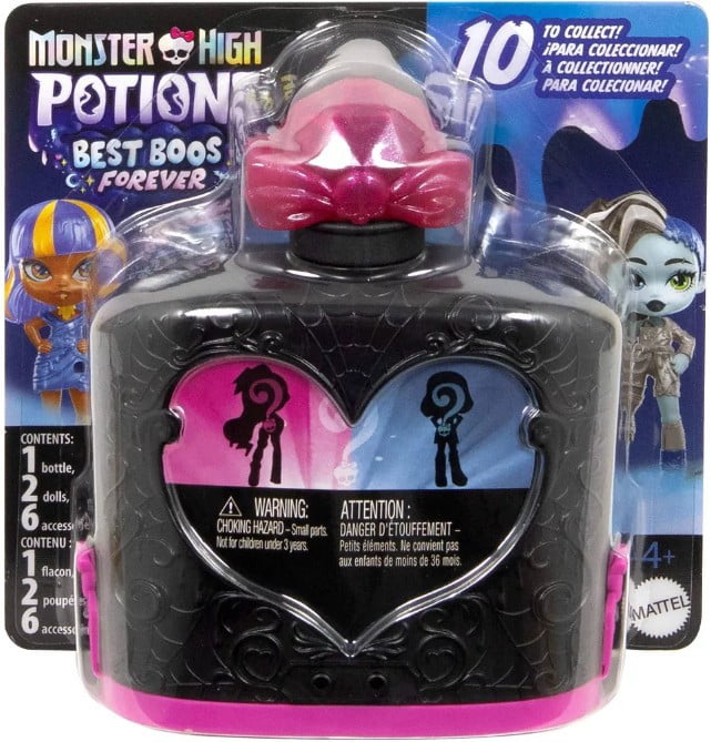 Monster High Potions Best Boos Forever Mystery Pack (2 RANDOM Mini Doll ...