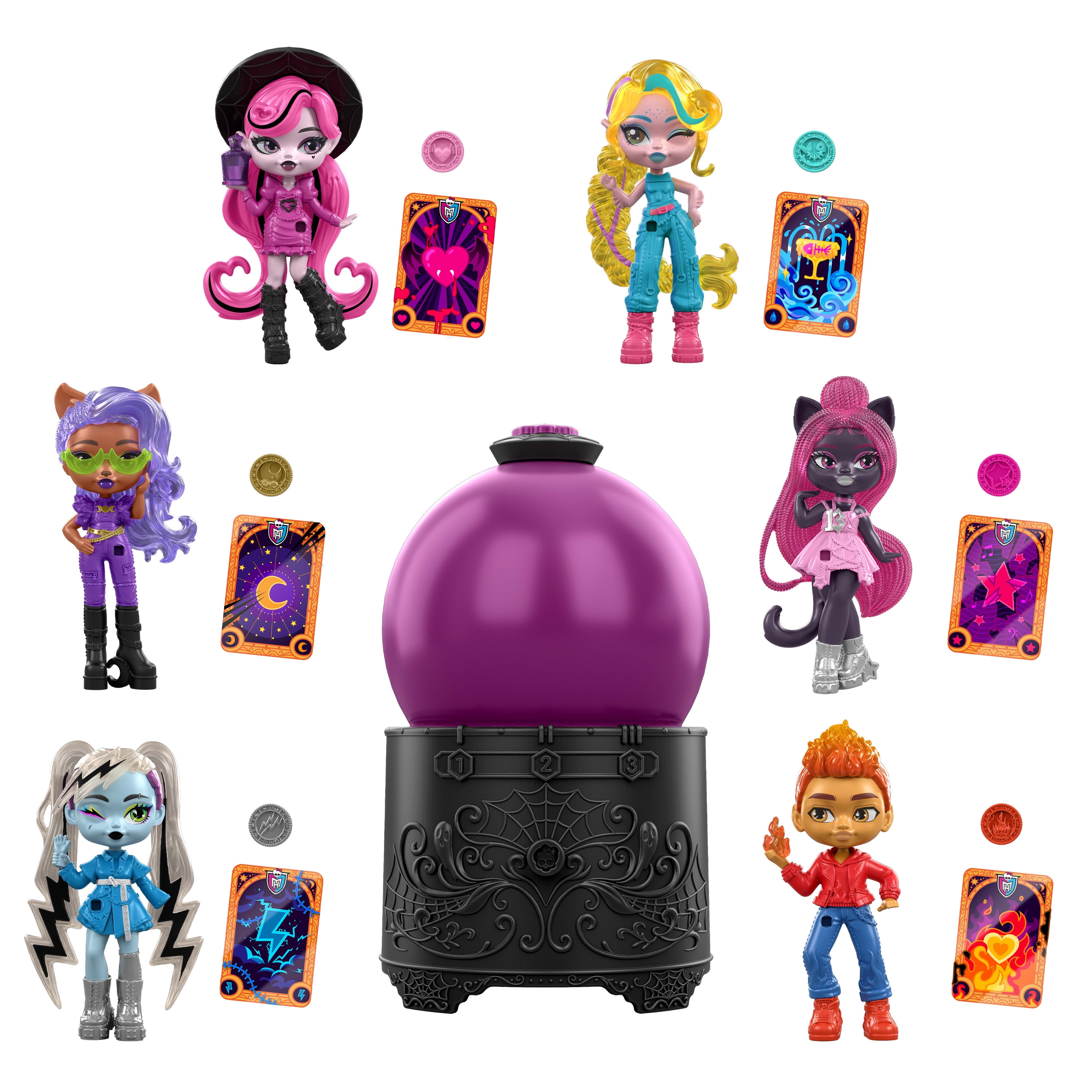 Monster High Potions Crystal Ball Mini Dolls - 3-inch - Walmart.com